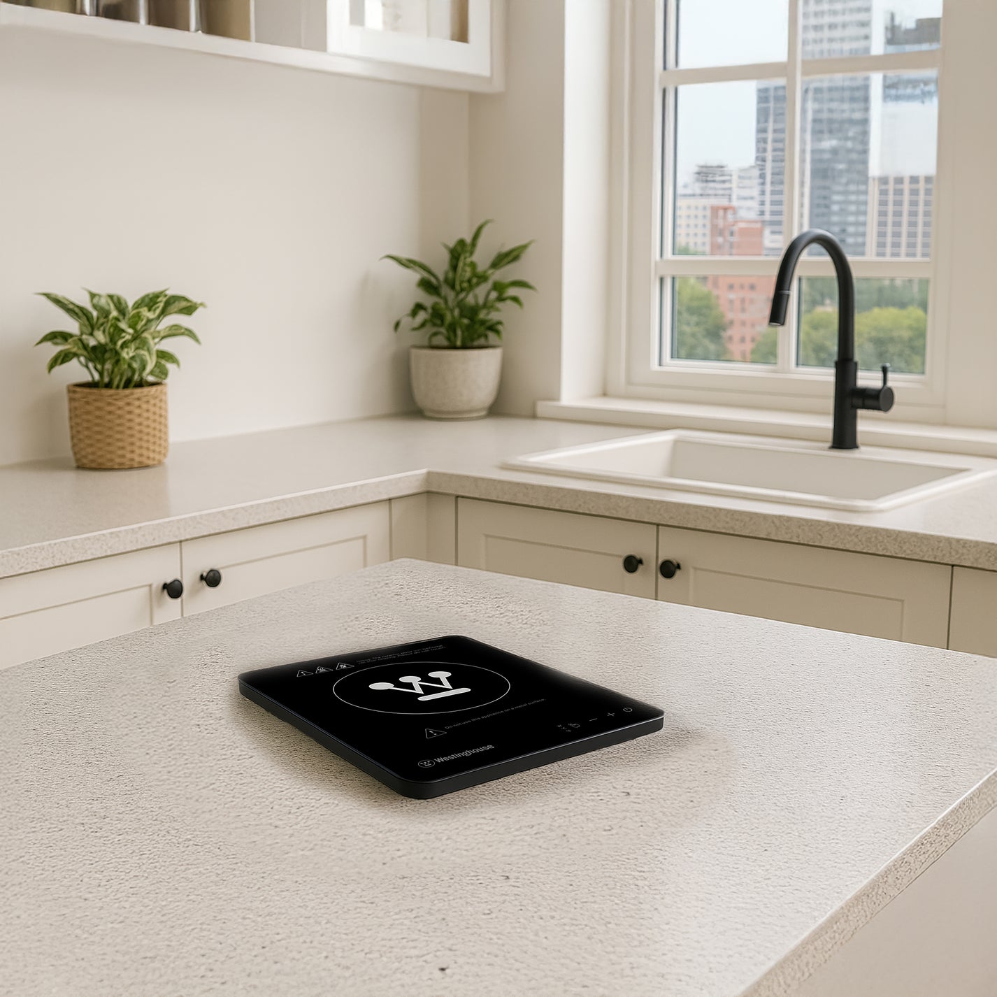 Westinghouse 2000W Slim Induction Cooktop | Touch Controls ...