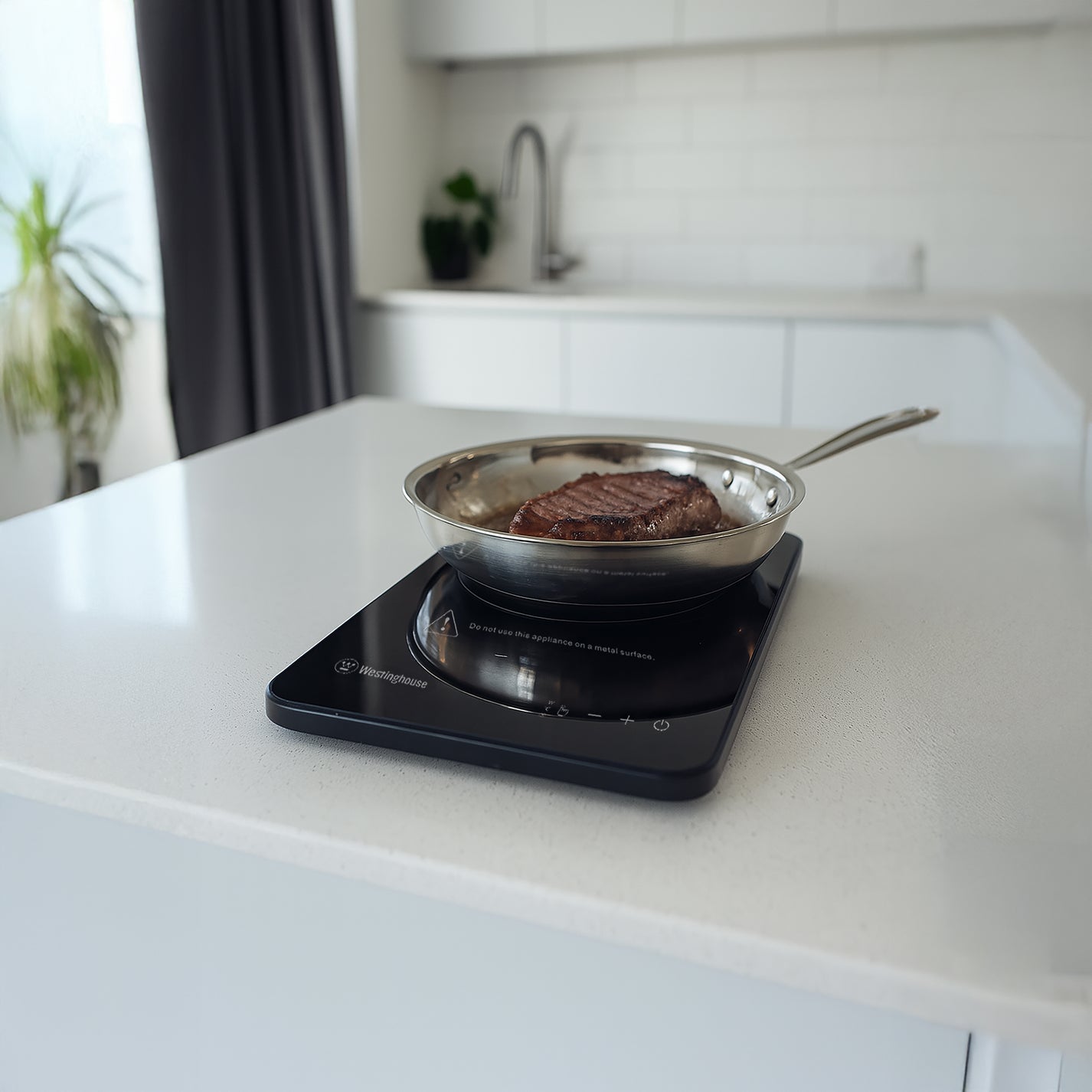 Westinghouse 2000W Slim Induction Cooktop | Touch Controls ...