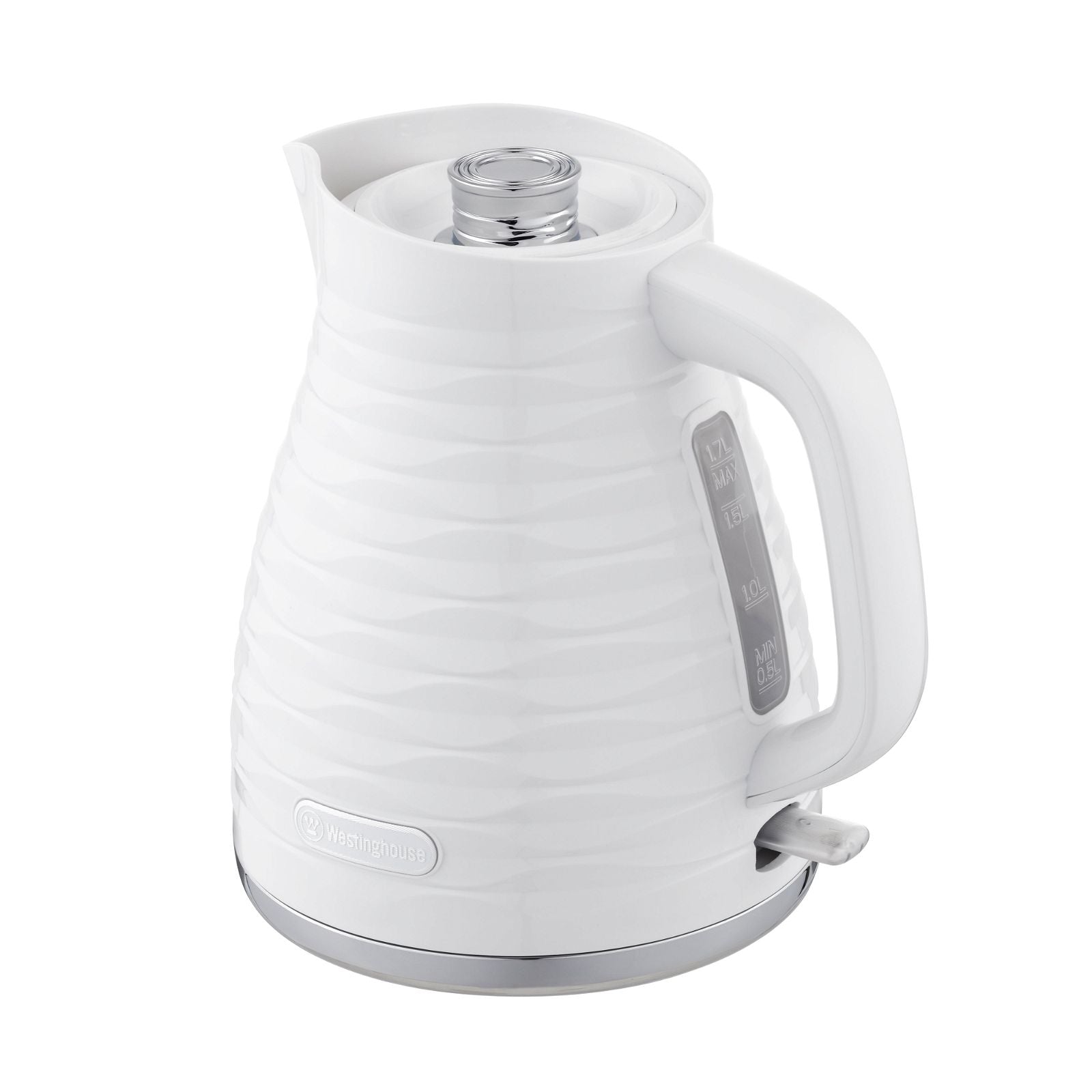 Westinghouse Kettle & Toaster Pack 1.7L Kettle, 2 Slice Toaster White ...