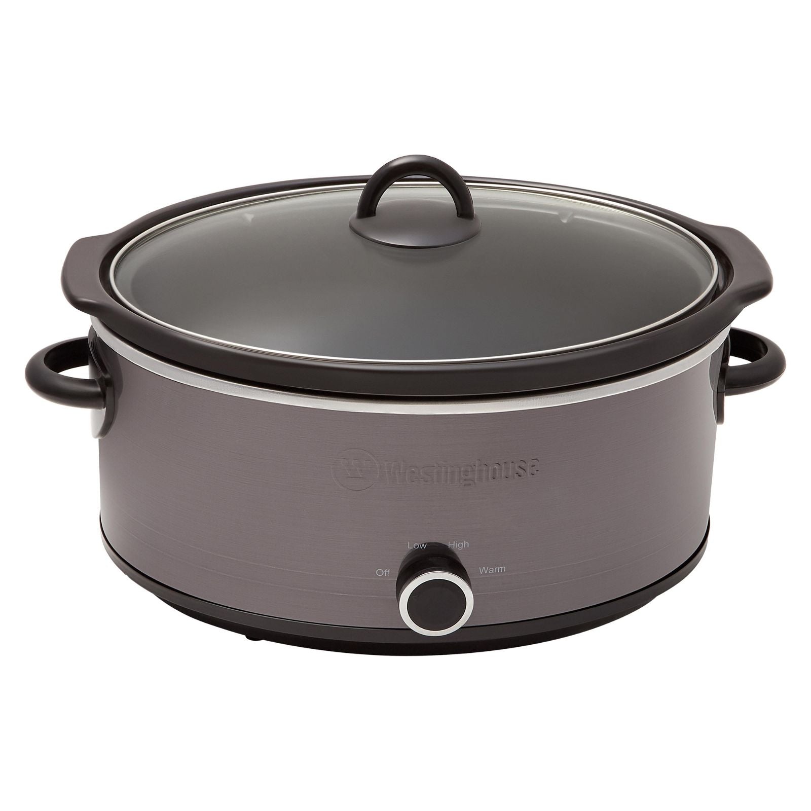 Westinghouse Slow Cooker 6.5L Black Stainless Steel ...