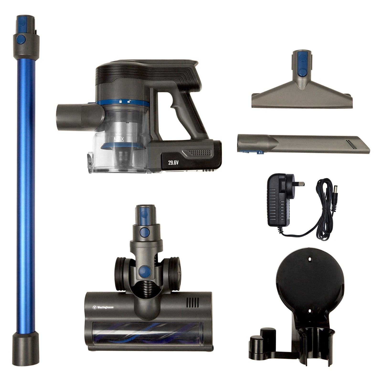 Westinghouse Vacuum Cleaner 300W Cordless Motorized Head ...
